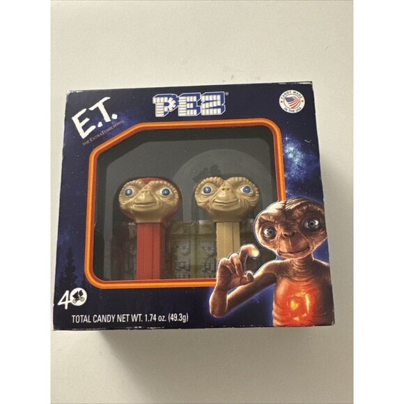 Other | Pez Candy Dispenser Et 4th Anniversary Gift Set Extraterrestrial Sealed J37 | Poshmark